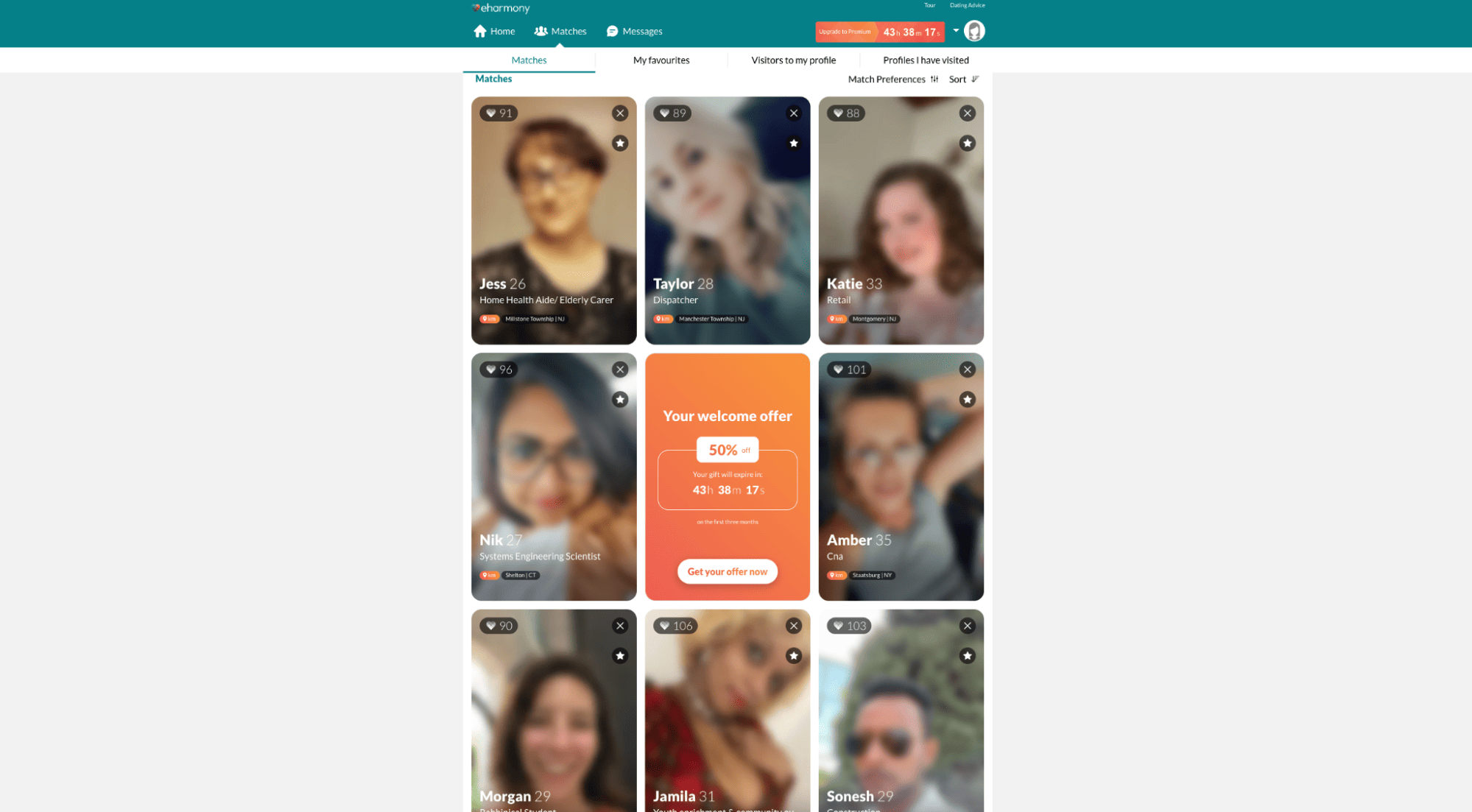 Eharmony Free Trial: Learn How To Try Eharmony Premium For Free (2025)